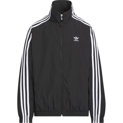 Adidas/阿迪达斯正品三叶草大童经典梭织宽松立领运动外套KQ5491