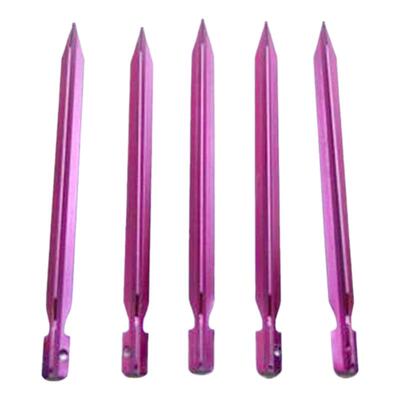 苔原地带 三棱形状铝合金地钉 帐篷配件地钉 加强型地钉18cm长