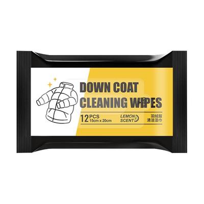 羽绒服清洁湿巾便携去污