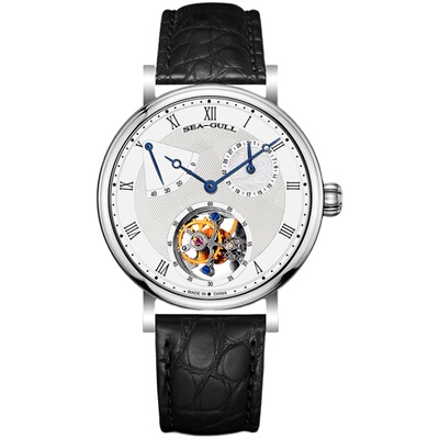 Seagull海鸥表多功能手动陀飞轮