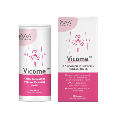 新加坡Vicome维可美益生菌瘦子菌  懒人辅助益生菌燃阻控三管齐下