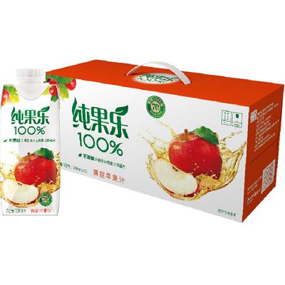 百事可乐纯果乐100%苹果汁