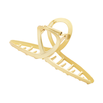 日系简约金属盘发抓夹后脑勺发抓