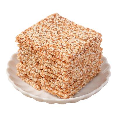 安徽老式手工白芝麻香脆薄片