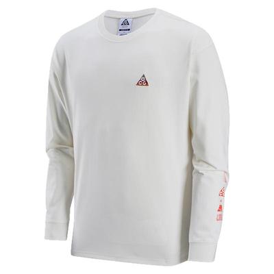 NIKE耐克男子马年脱缰系列ACG户外运动印花圆领长袖T恤IQ3713-133