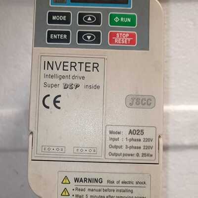 【询价】INVERTER 变频器A025  0.25KW 220V成适用