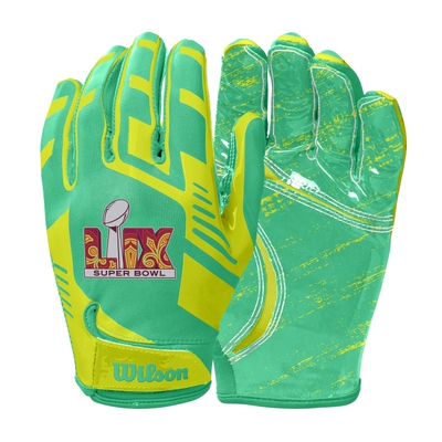 wilson2024超级碗联名橄榄球手套