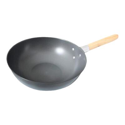 韩国namsun大马勺木把铝合金炒锅