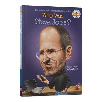 谁是史蒂夫 乔布斯 英文原版 Who Was Steve Jobs? 英文版 进口英语原版书籍WhoWas/WhatWas/WhereIs/whois/WhatIs系列