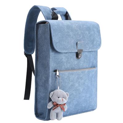 电脑包双肩包女背包男笔记本适用联想小新14苹果macbook13.3华为matebook13小米15.6寸pro15休闲小巧轻便防震