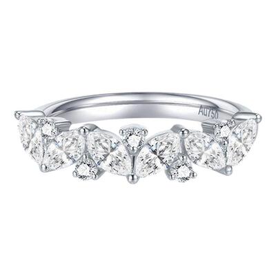 珠宝CEVOL钻石女戒18K金