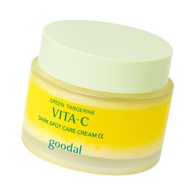 韩国goodal果达儿青橘精华α面霜保湿滋润补水vc提亮去痘印黑色素