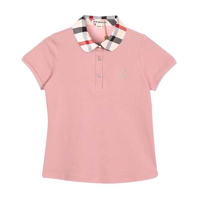 IVYHOUSE常春藤拼接POLO衫短袖