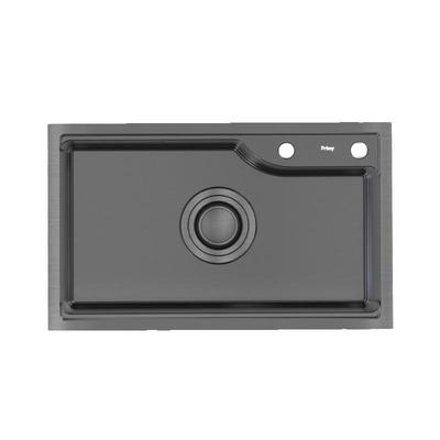 普乐美洗菜盆厨房水槽304不锈钢