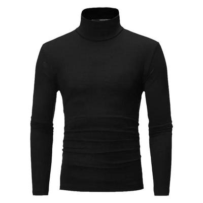 Light Weight高弹运动跑步长袖紧身修身男训练肌肉上衣高领健身