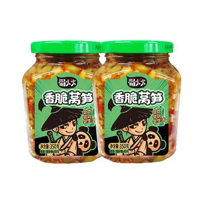 【秒杀】吉香居蜀火火香脆莴笋开味咸菜拌面小菜下饭菜泡菜小菜笋