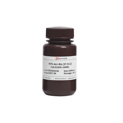 赛维尔生物Servicebio 30% Acr-Bis (29:1) 40% Acr-Bis (37.5:1) 配制PAGE凝胶 SDS-PAGE凝胶G2004 G2005