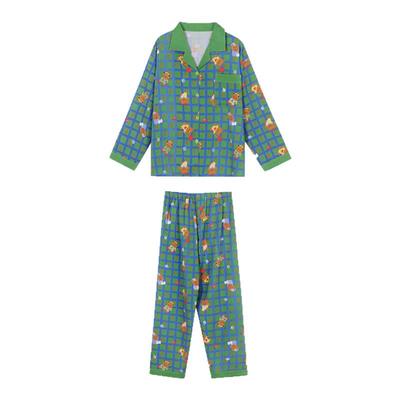 馨帮帮Homedress格子卡通家居服