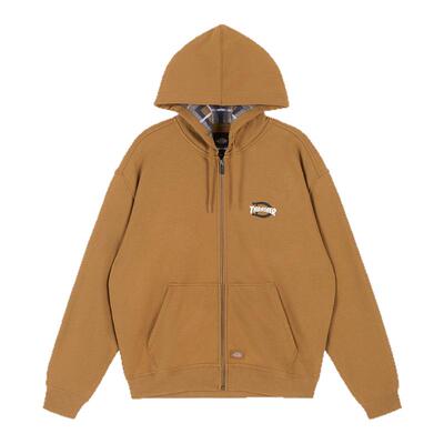 Dickiesx THRASHER联名26秋冬新款连帽卫衣开衫男女同款