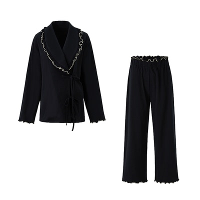 明星同款Chyooh法式可外穿睡衣