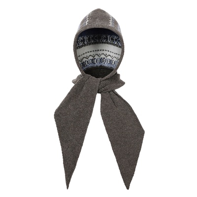 川西旅游拍照针织巴拉克拉帽