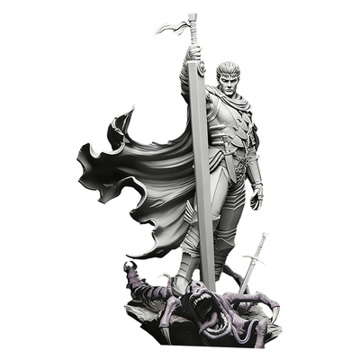 老蜂3D打印|剑风传奇格斯Guts3D打印手办16K高精战士模型收藏预售