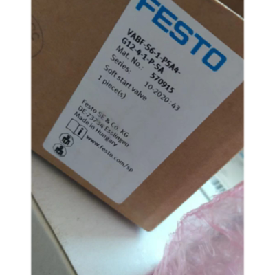 议价VABF-S6-1-P5A4-G12-4-1-P-SA/570915工程余料原装FESTO软起