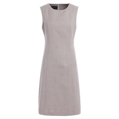 乔万尼优雅修身无袖连衣裙绵羊毛