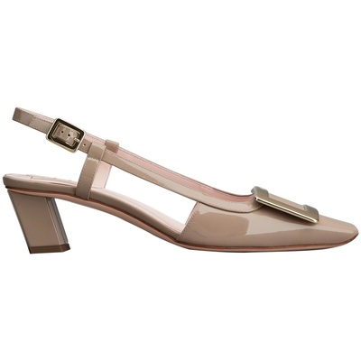 袢带女鞋RogerVivier粗跟