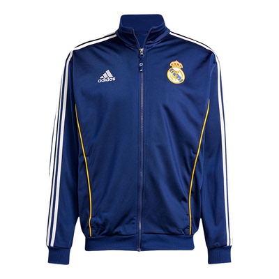 Adidas/阿迪达斯正品REAL MADRID男士立领宽松足球外套JW1993