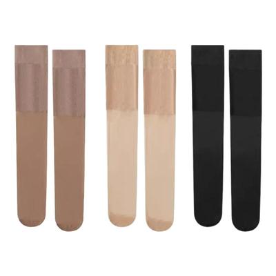 空调丝袜女夏季防勾丝长筒护膝袜