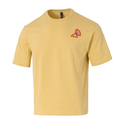 阿迪达斯男装女装2026新年款潮流休闲运动服宽松短袖T恤衫KQ5099