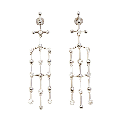 GracefulMagic®莫桑石耳坠