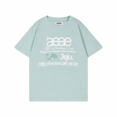 【官网正品】aeae济州岛限定短袖