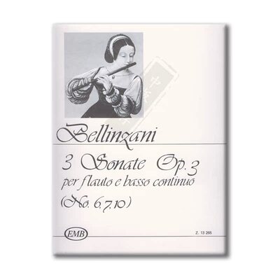 贝林扎尼三首奏鸣曲长笛和钢琴