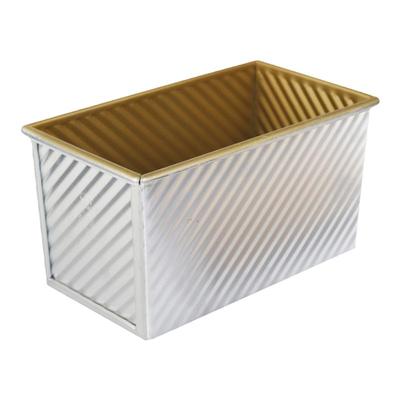 三能450g土司模具金色方形sn2048