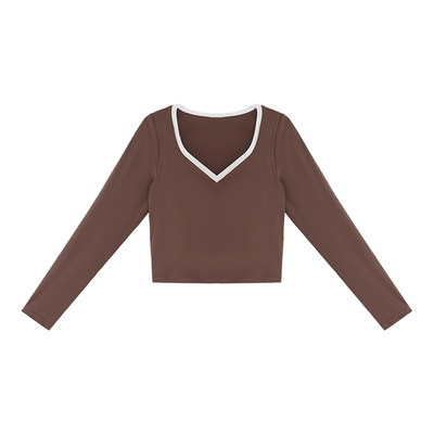 TeaBeauty长袖瑜伽上衣