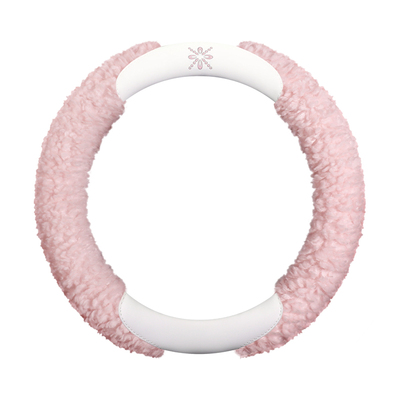 2026新款简约汽车方向盘套冬季女士车内可爱毛绒保暖通用把套装饰