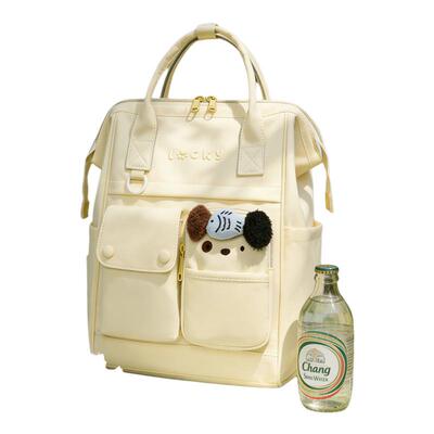 思萌妈咪包母婴外出轻便多功能妈妈包大容量高颜值防水新款双肩包