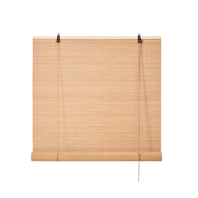 竹帘卷帘窗帘卷拉式日式升降隔断