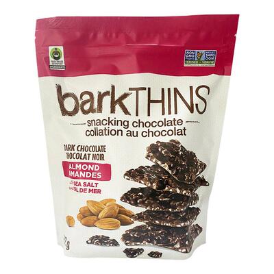 barkTHINS杏仁海盐黑巧克力薄脆