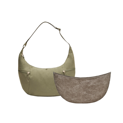 适用露露乐蒙Slouchy牛角包内胆