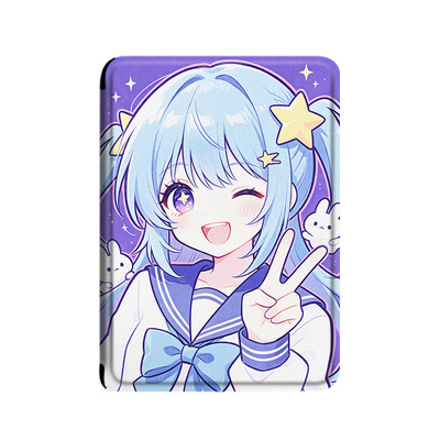 适用乐天KOBO初音未来kindle可爱电子书保护套paperwhite手持958动漫KPW4/5/6新款scribe阅读器oasis2/3壳K11