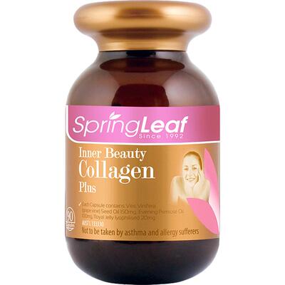 Springleaf绿芙澳洲胶原蛋白片美颜胶囊小分子海洋鱼胶胶囊玻尿酸