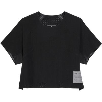 Y-3/Y3山本耀司2025春季新品时尚女士休闲短款短袖T恤JN4897