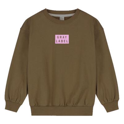 Little现货 荷兰gray label FW26儿童秋冬字母卫衣卫裤套装周年版