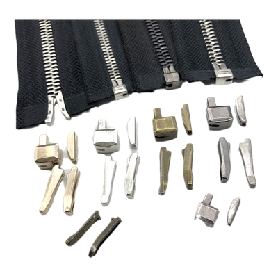 拉链插口左右插配件金属双开零件