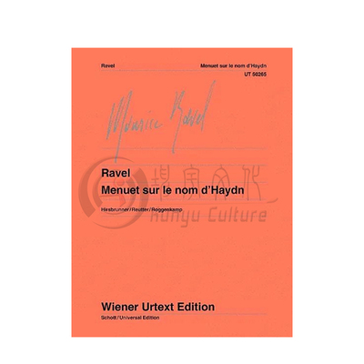 拉威尔选自海顿钢琴奏鸣曲舞曲