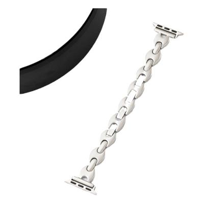 适用iwatch金属小圆盘表带