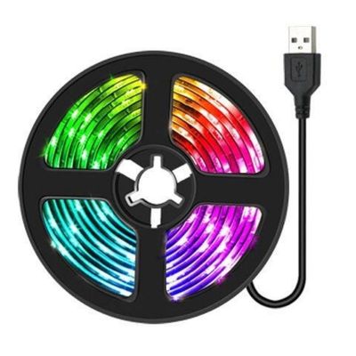 rgb低压12v变色防水遥控七彩灯带